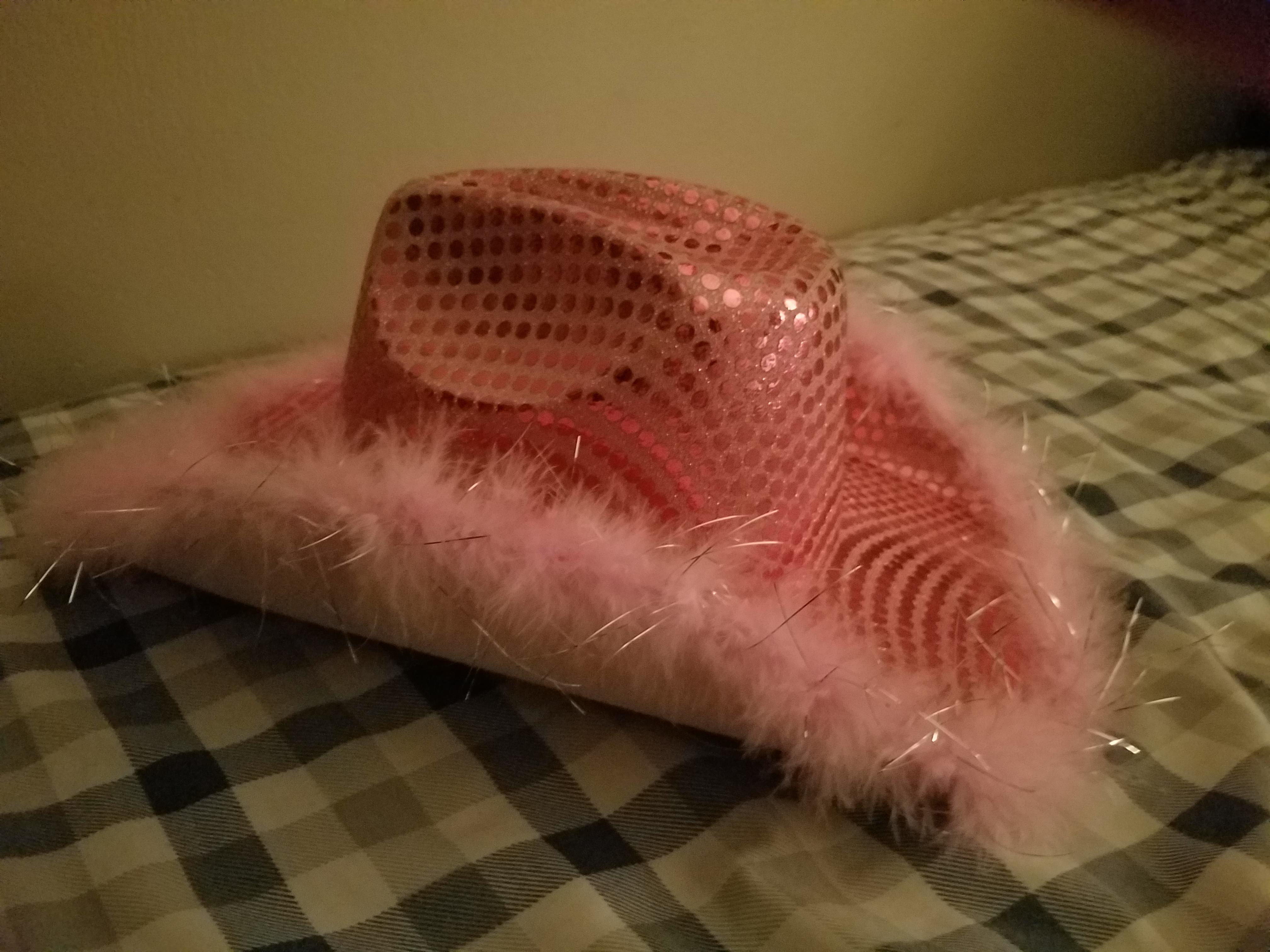 Pink cowboy hat. | Scrolller