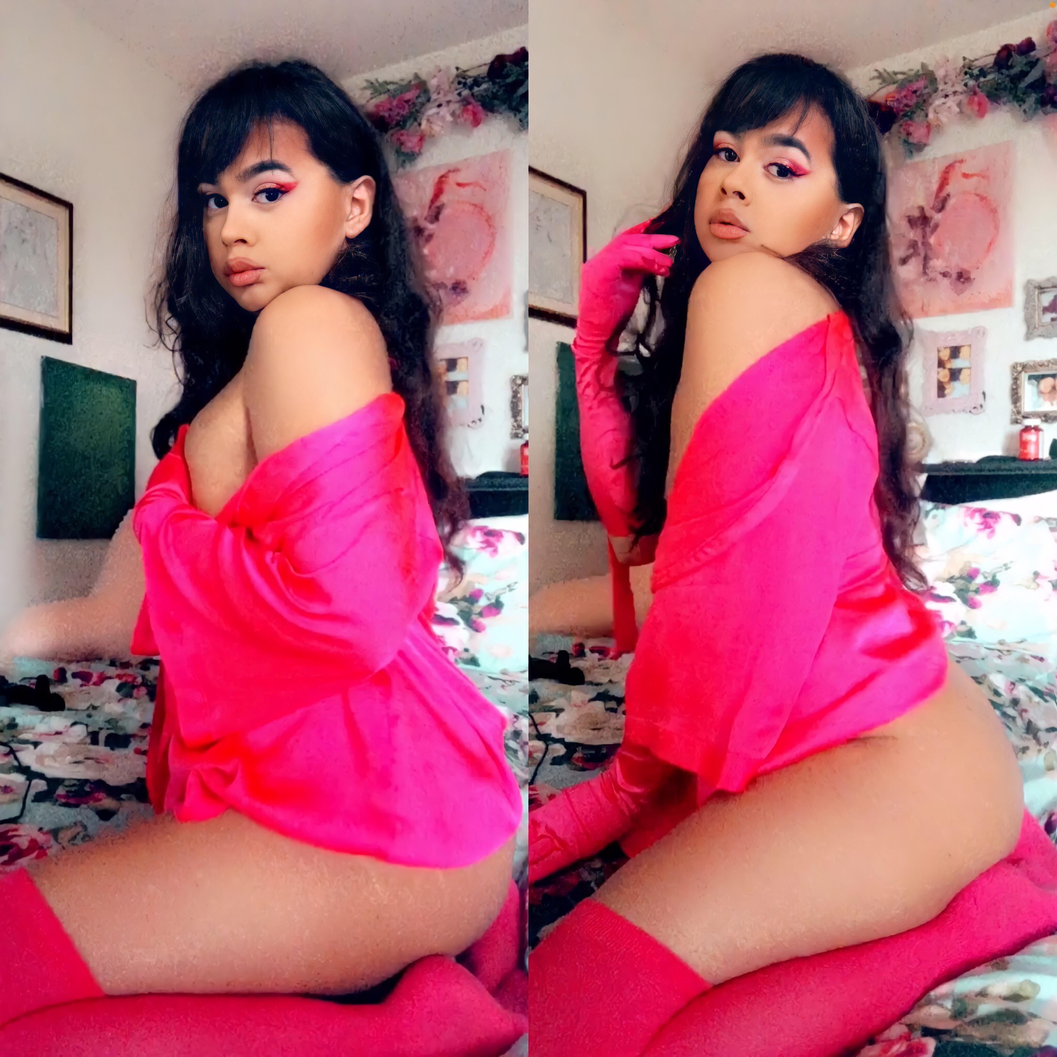 Pink monochromatic look | Scrolller