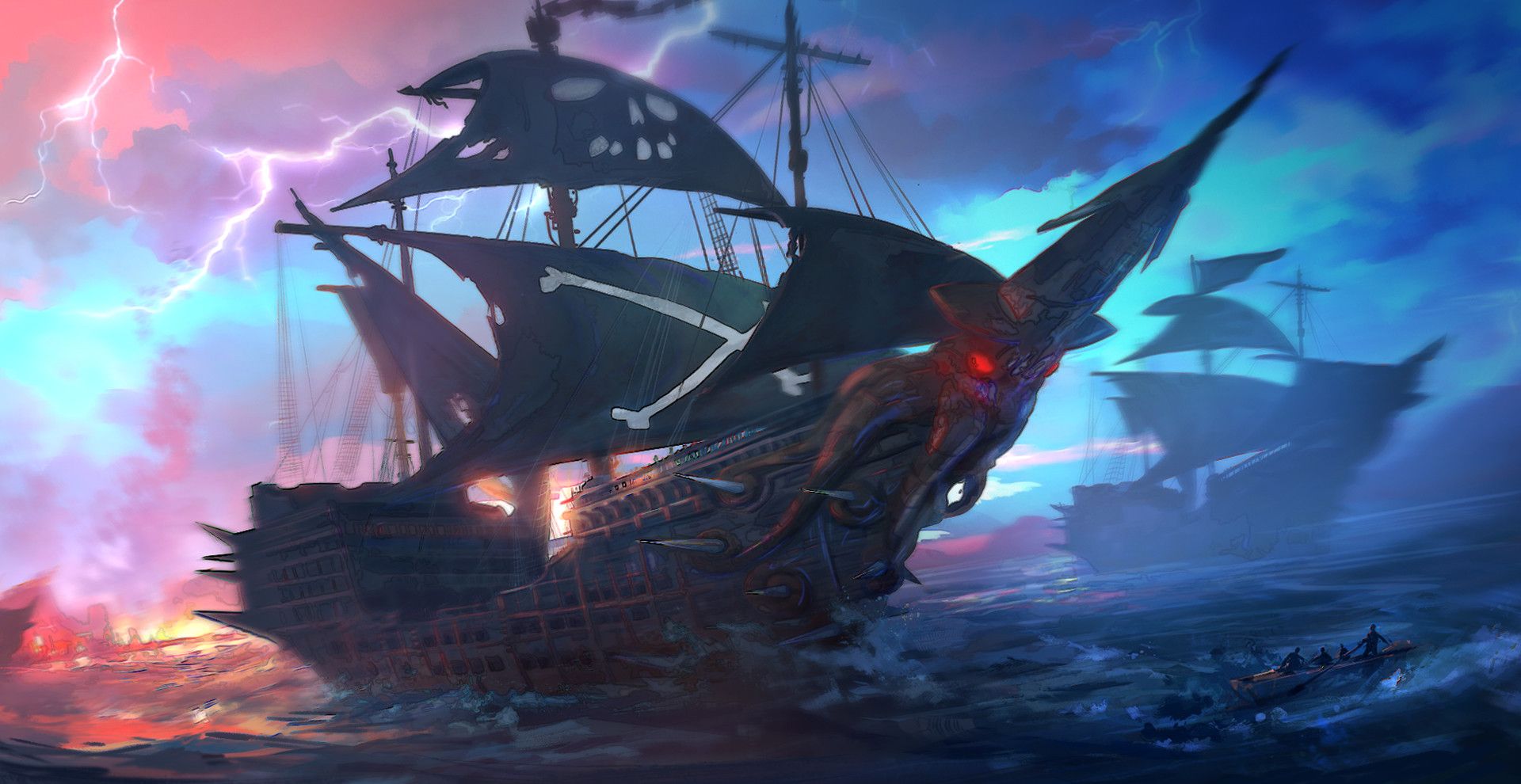 Pirate Ships by Tiago Sousa | Scrolller