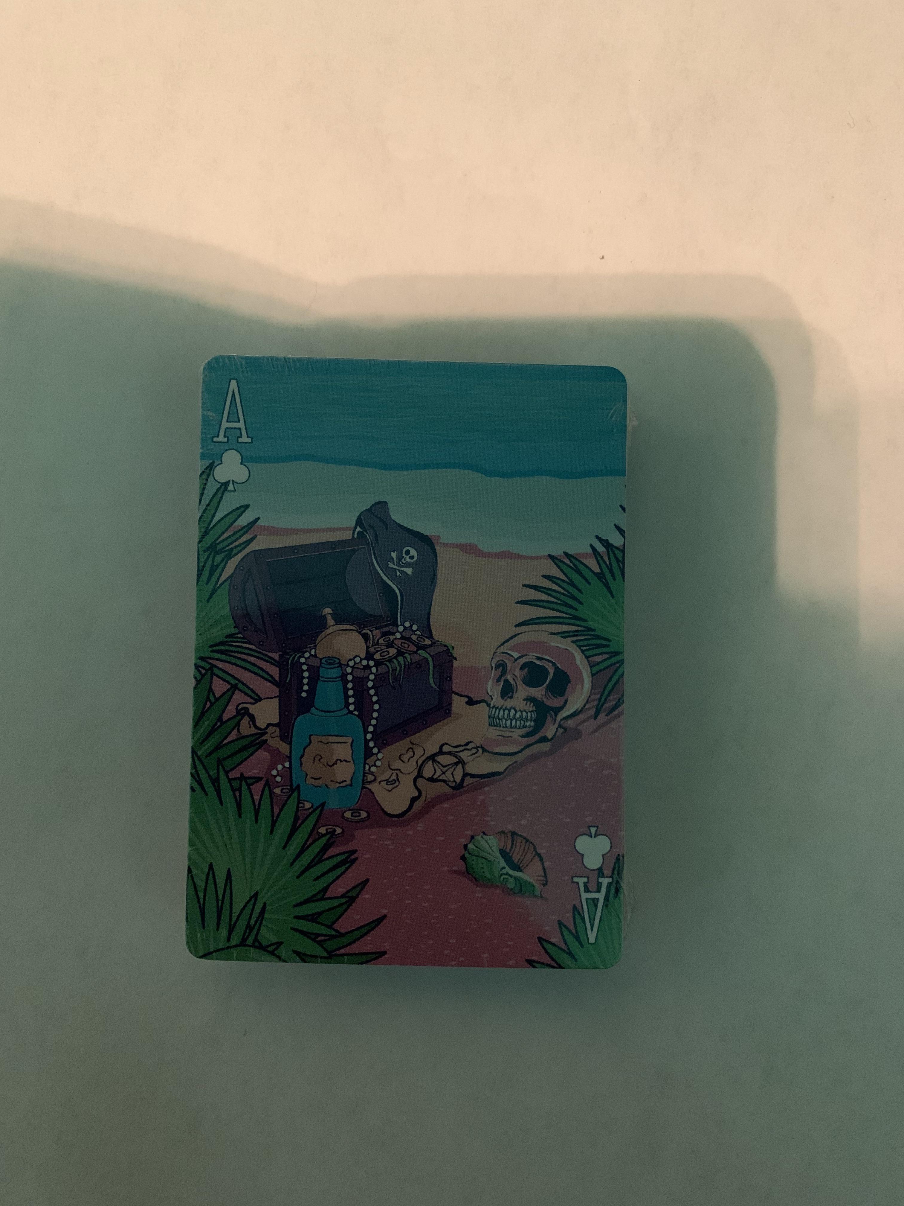 Pirate themed playing cards | Scrolller