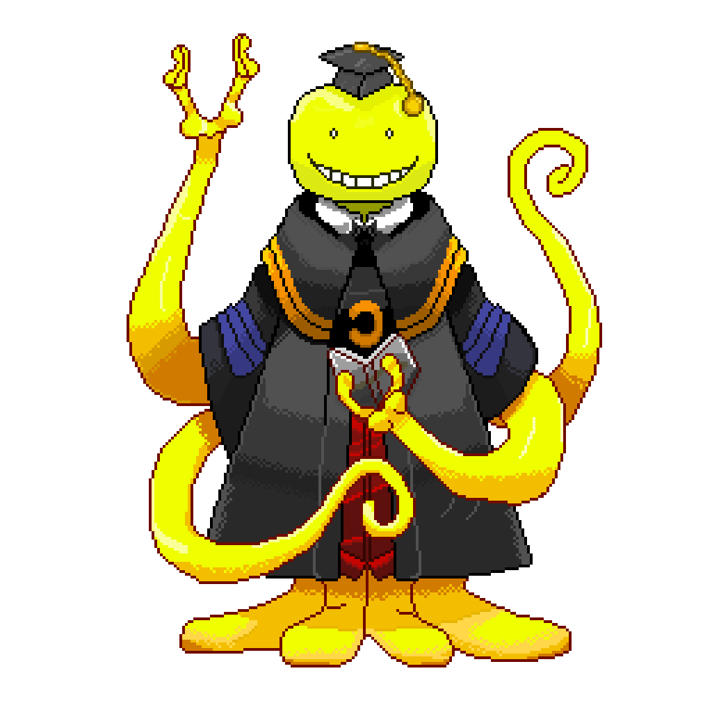 Pixel Art Korosensei !!! | Scrolller