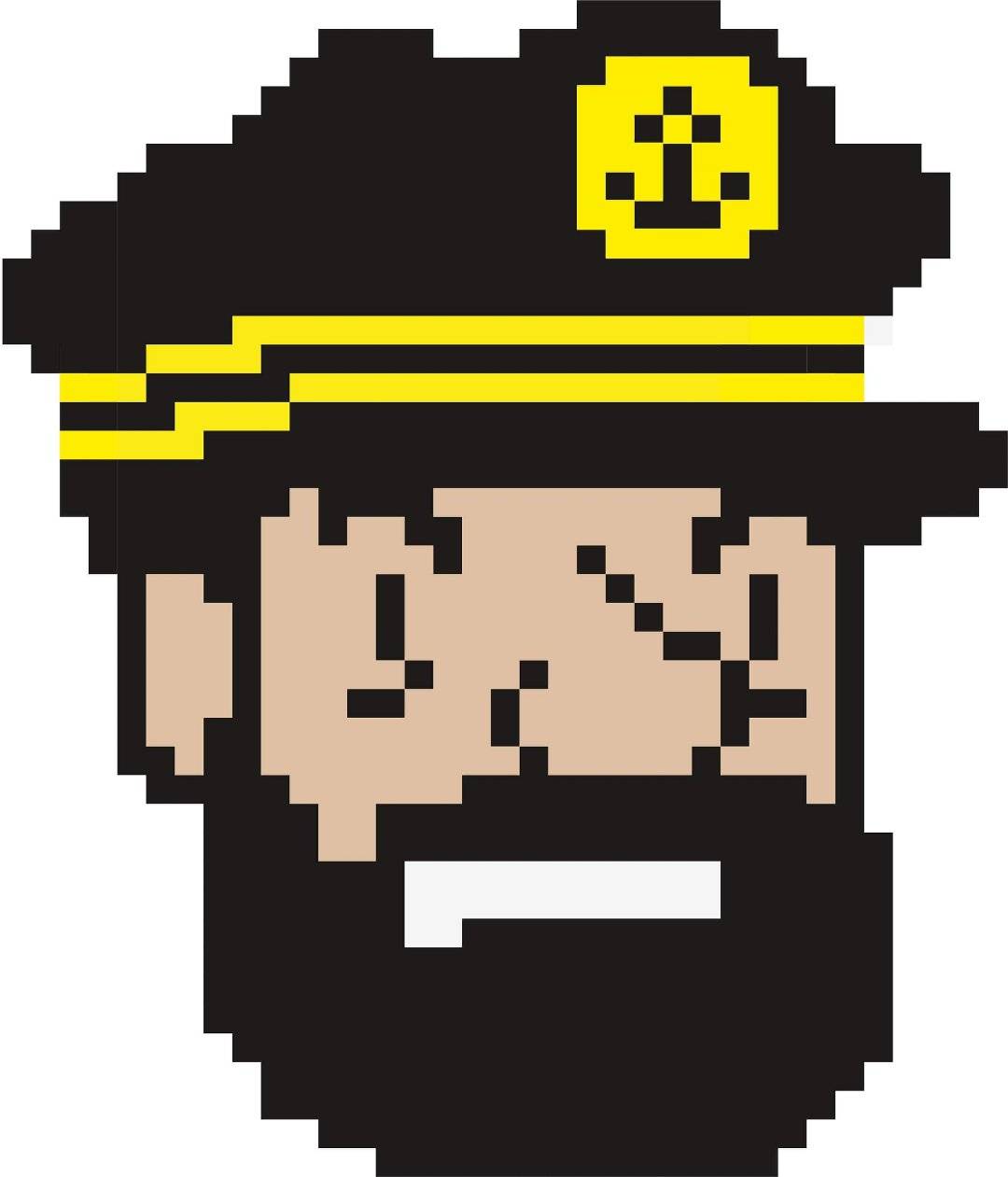 Pixel Captain Haddock | Scrolller