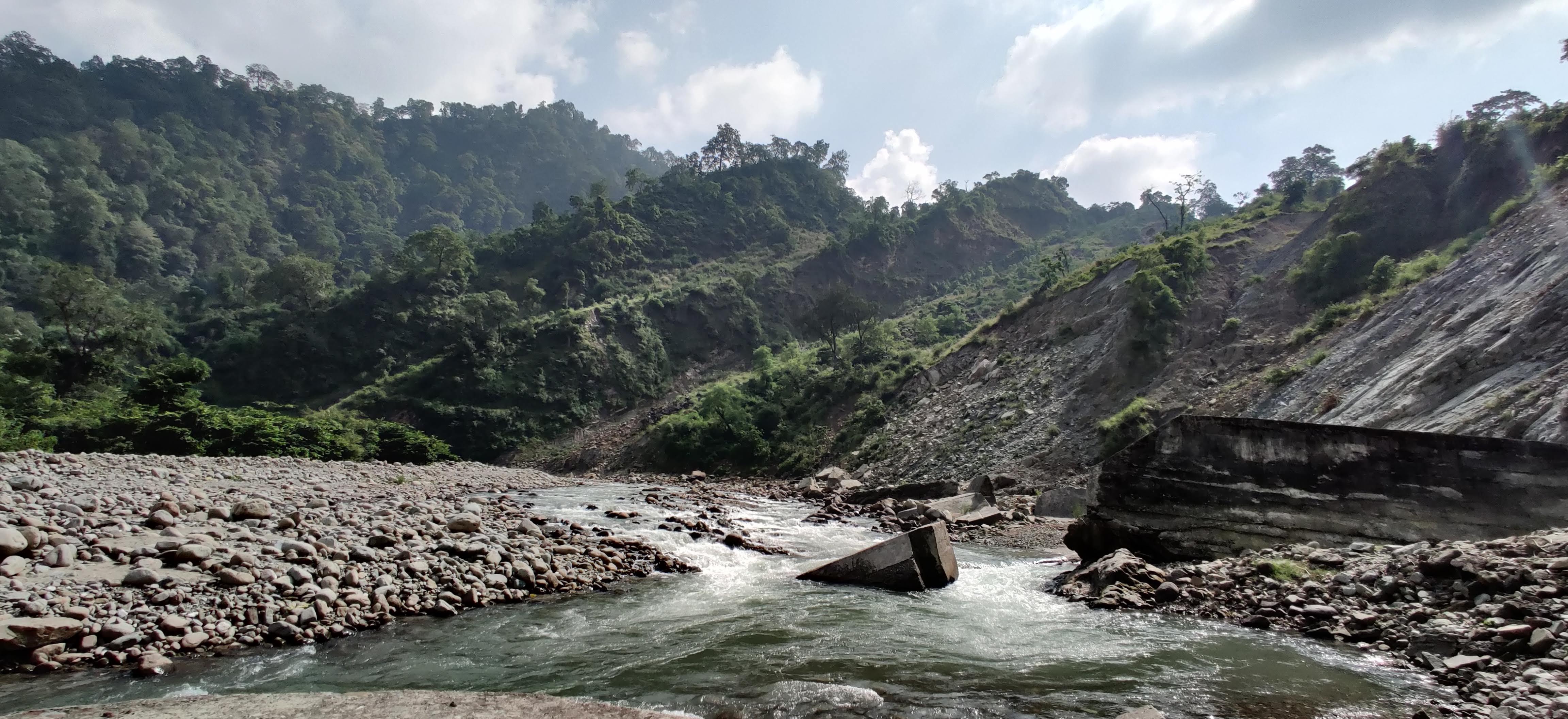 Place from where serenity starts. #Kotadwar , Start of Himalayan Mountain ranges #Uttarakhand ...