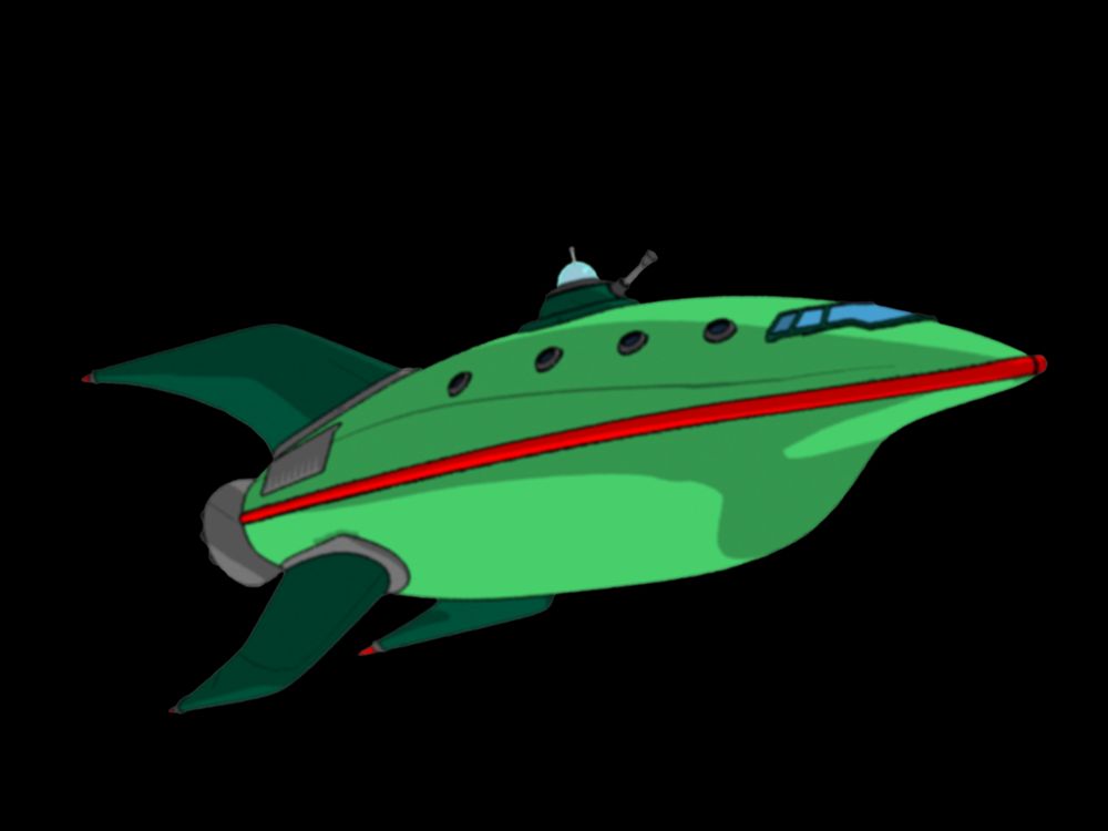 Planet Express ship-Futurama | Scrolller