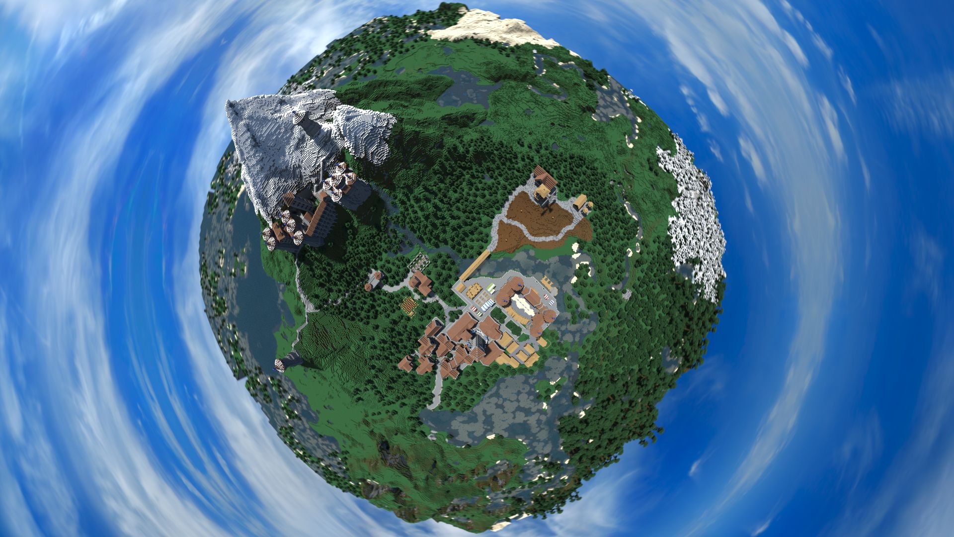 Planet Minecraft [1920x1080 - 1000 SPP] | Scrolller