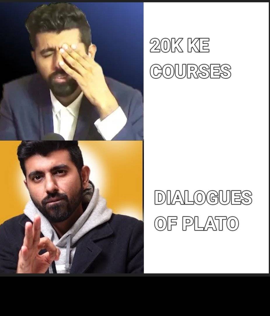 Plato won't go away | Scrolller