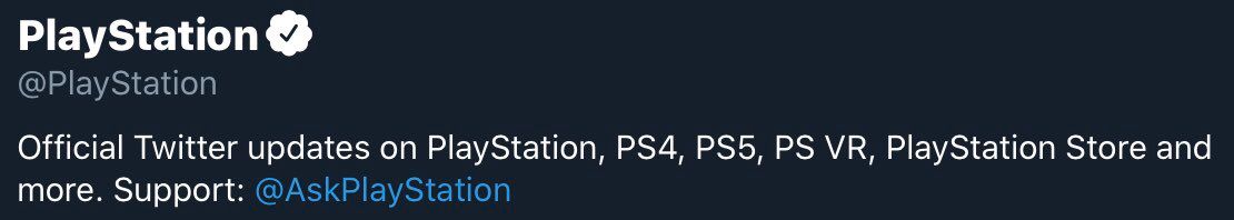 Playstation has updated their Twitter Bio. Adding PS5. News should be close! | Scrolller