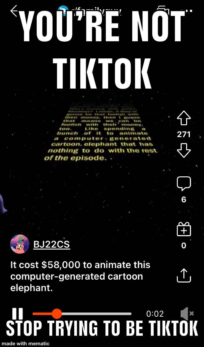 Please, just stop. | Scrolller