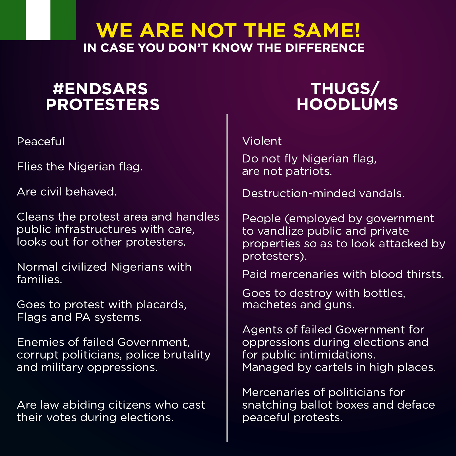 Please know the difference! | Scrolller