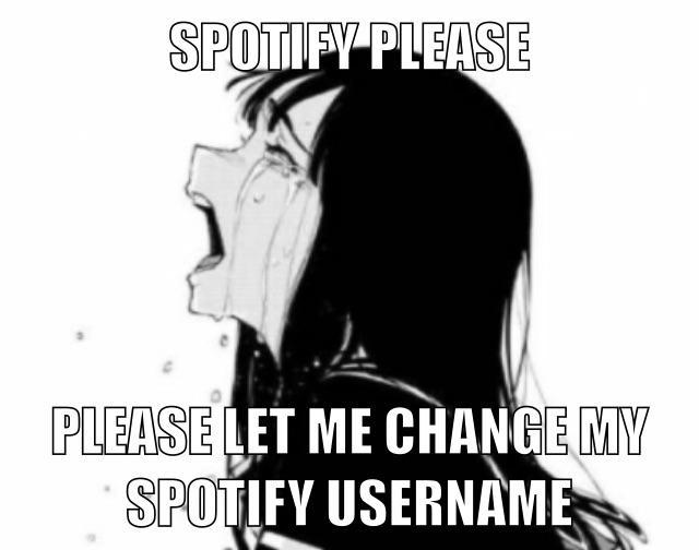 please spotify it’s embarrassing | Scrolller