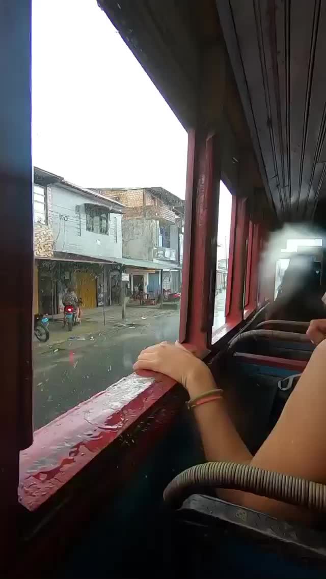 Pocket window on an old train | Scrolller