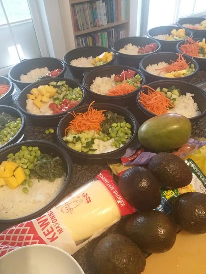 Poke bowl meal prep | Scrolller