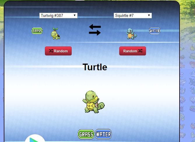 Pokefusion turtle | Scrolller