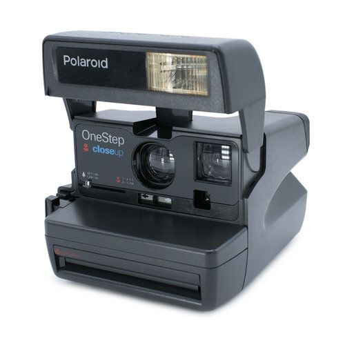 Polaroid OneStep closeup camera, 90s edition. | Scrolller
