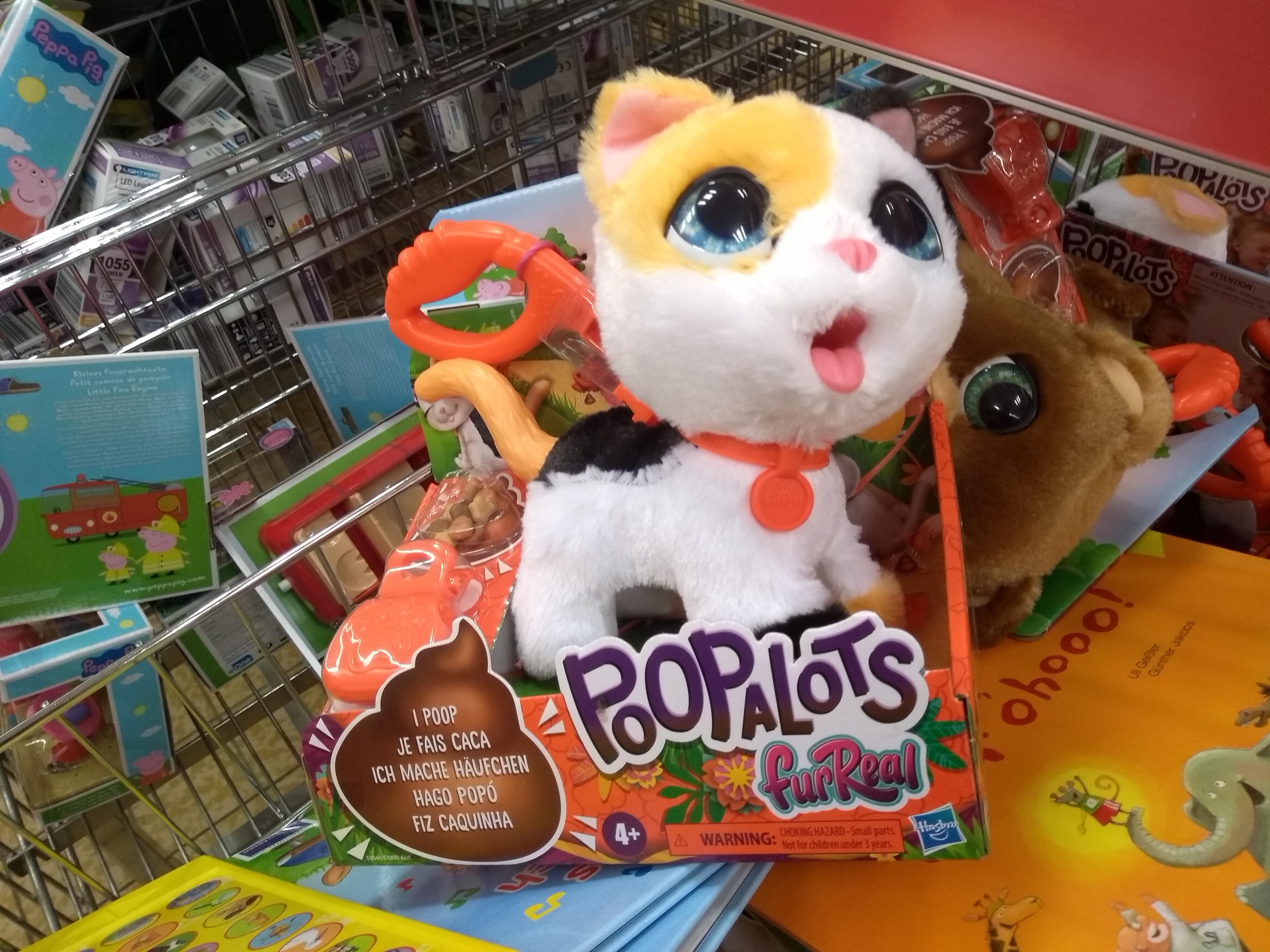 Pooping Cat plushie with ahegao face, seen at Aldi | Scrolller