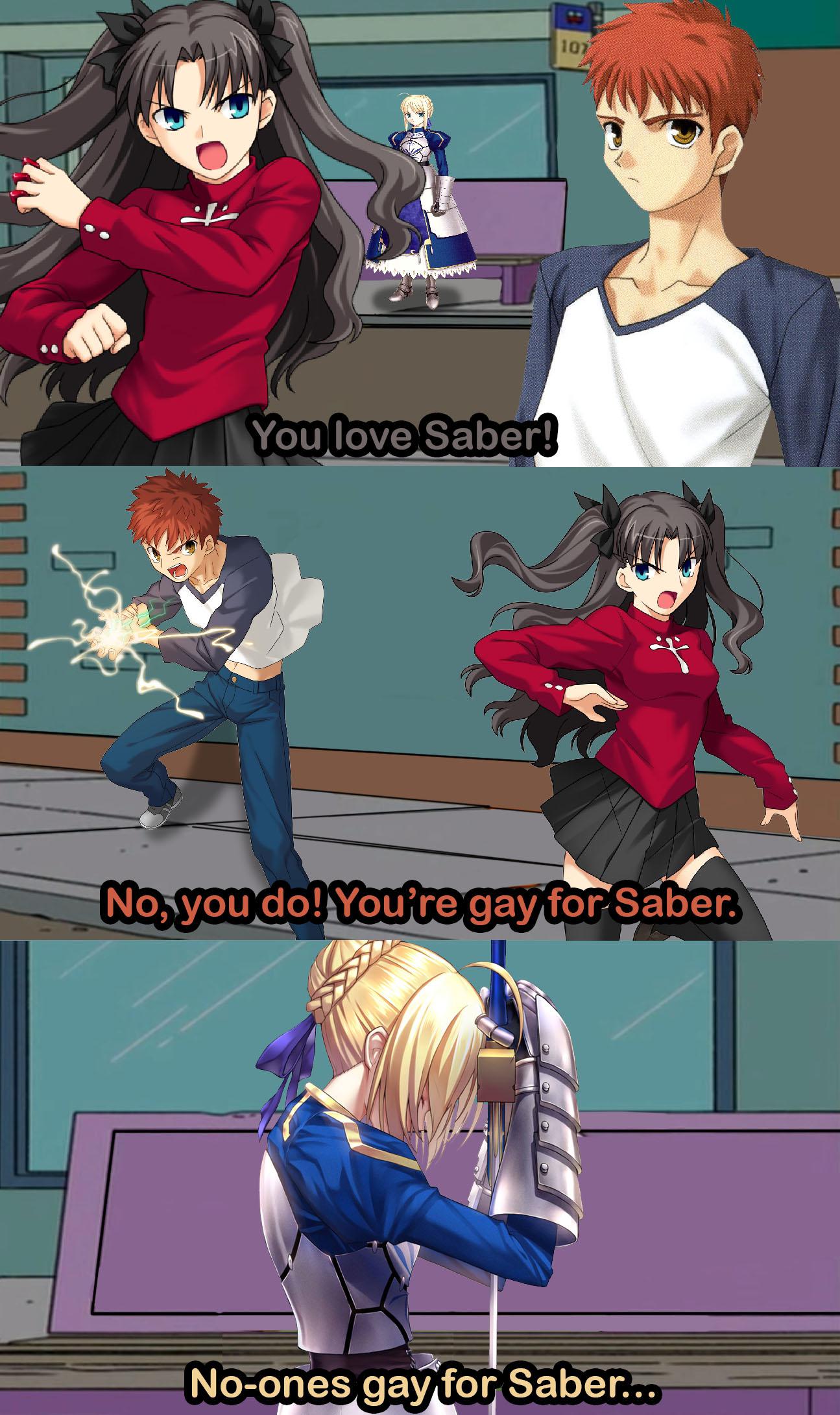 Poor Saber | Scrolller