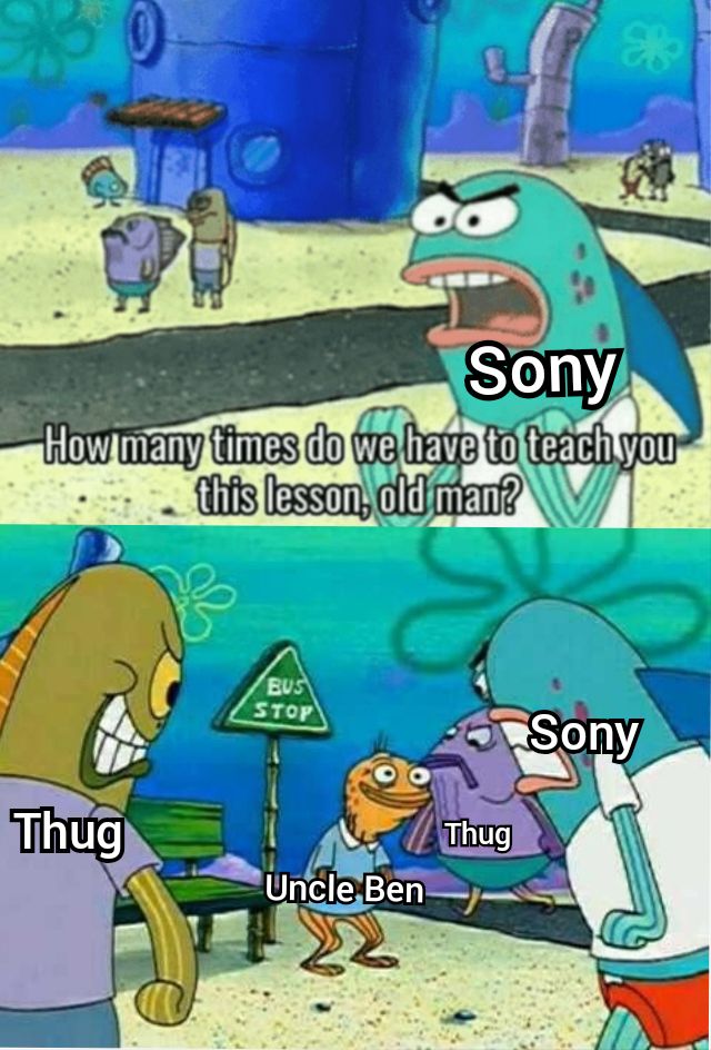 Poor Uncle Ben every time they do a reboot | Scrolller