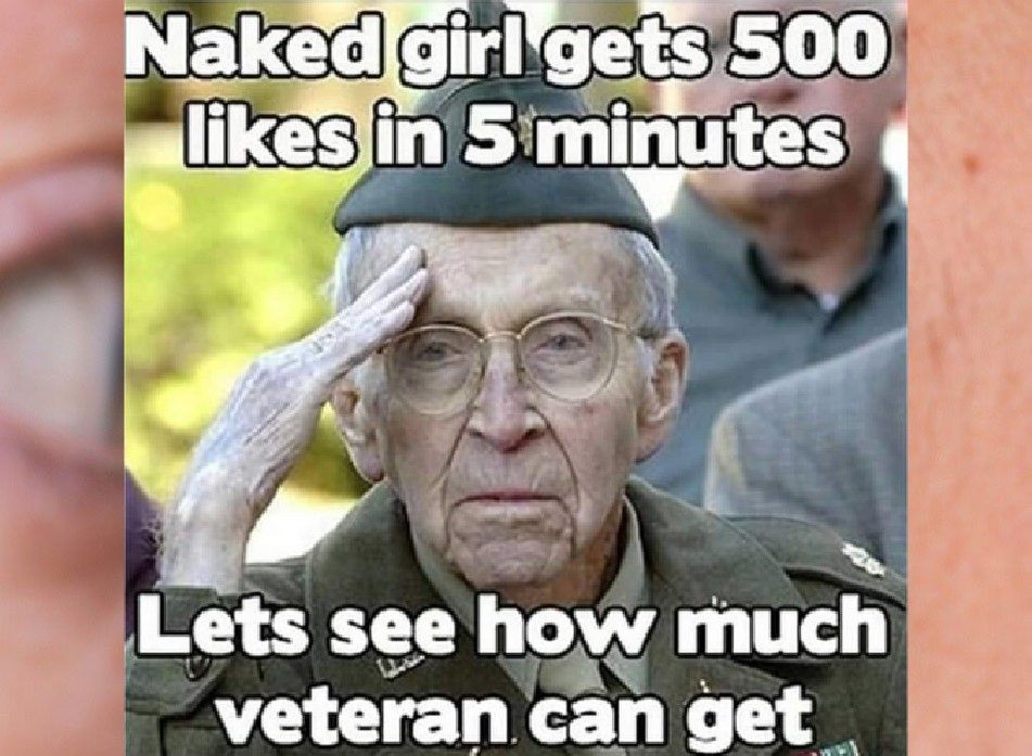 Poor veteran | Scrolller