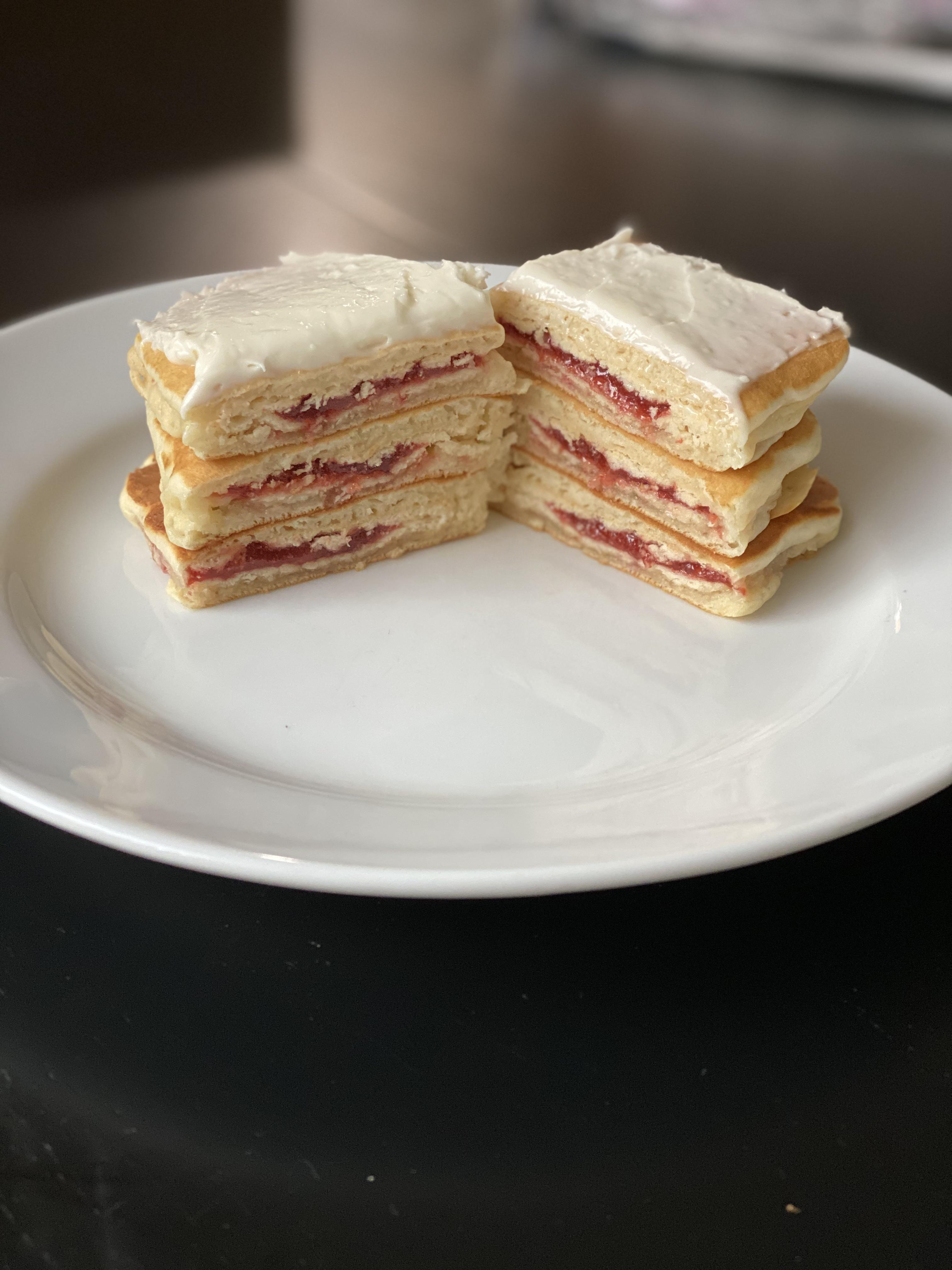 Pop-tart Filled Pancake. | Scrolller