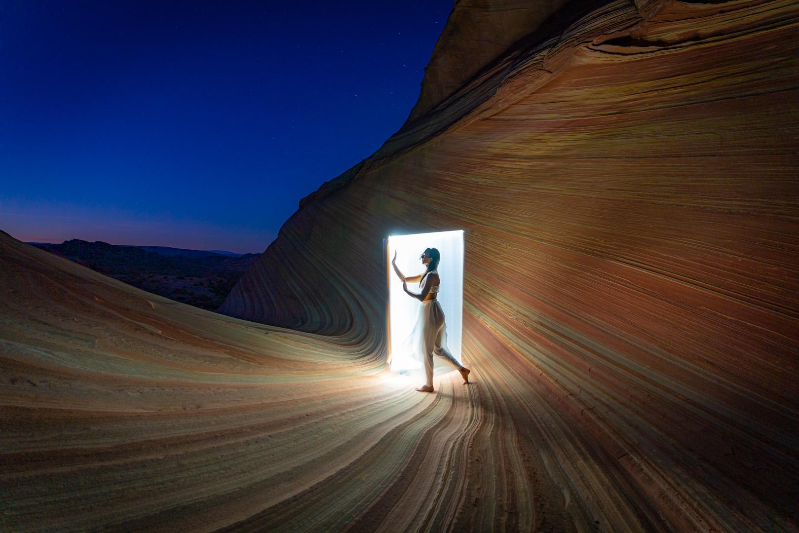 Portal to The Wave. IG @MarcusOania | Scrolller