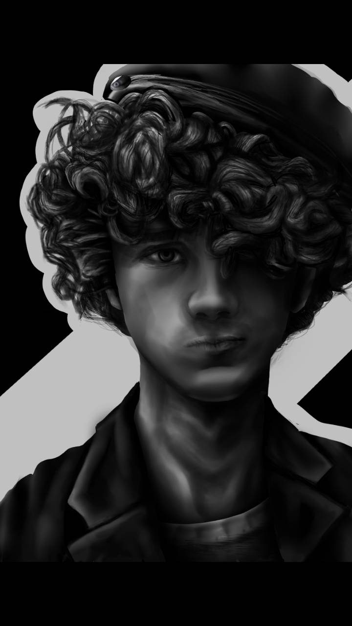 Portrait study, Me, digital painting, 2020 | Scrolller