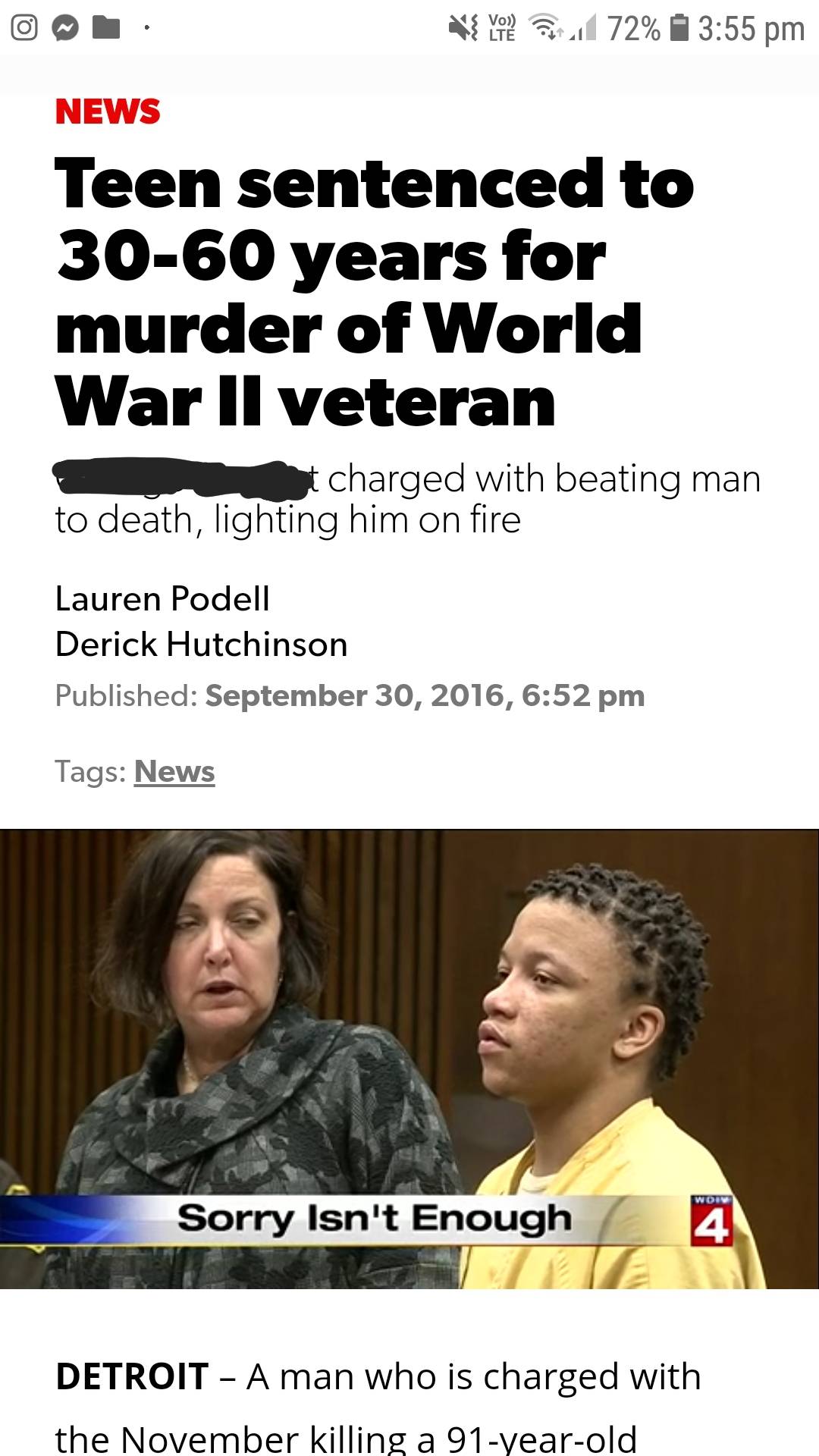 POS murders veteran in his own home. | Scrolller