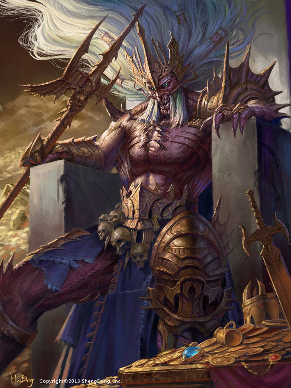 Poseidon by 鹤庵 波影 | Scrolller