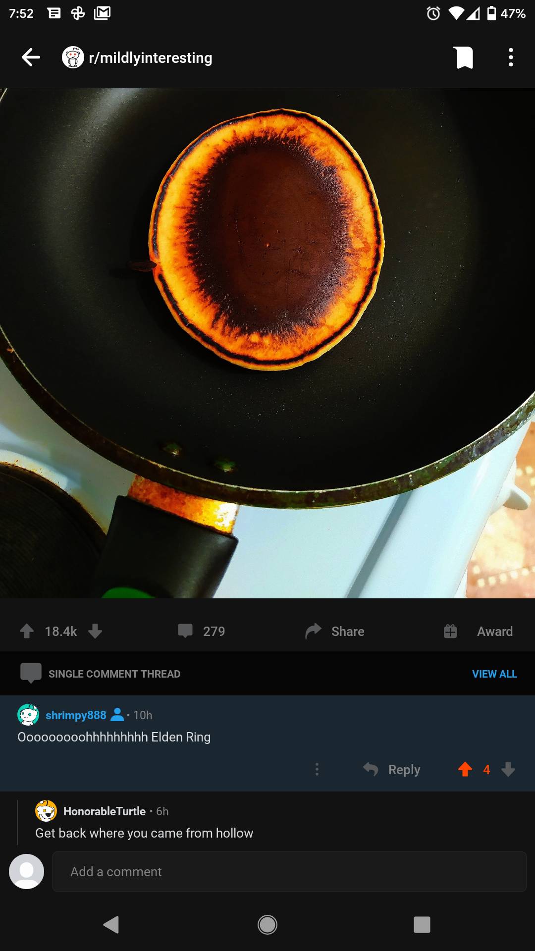 Post said it looked like the eye of Sauron | Scrolller