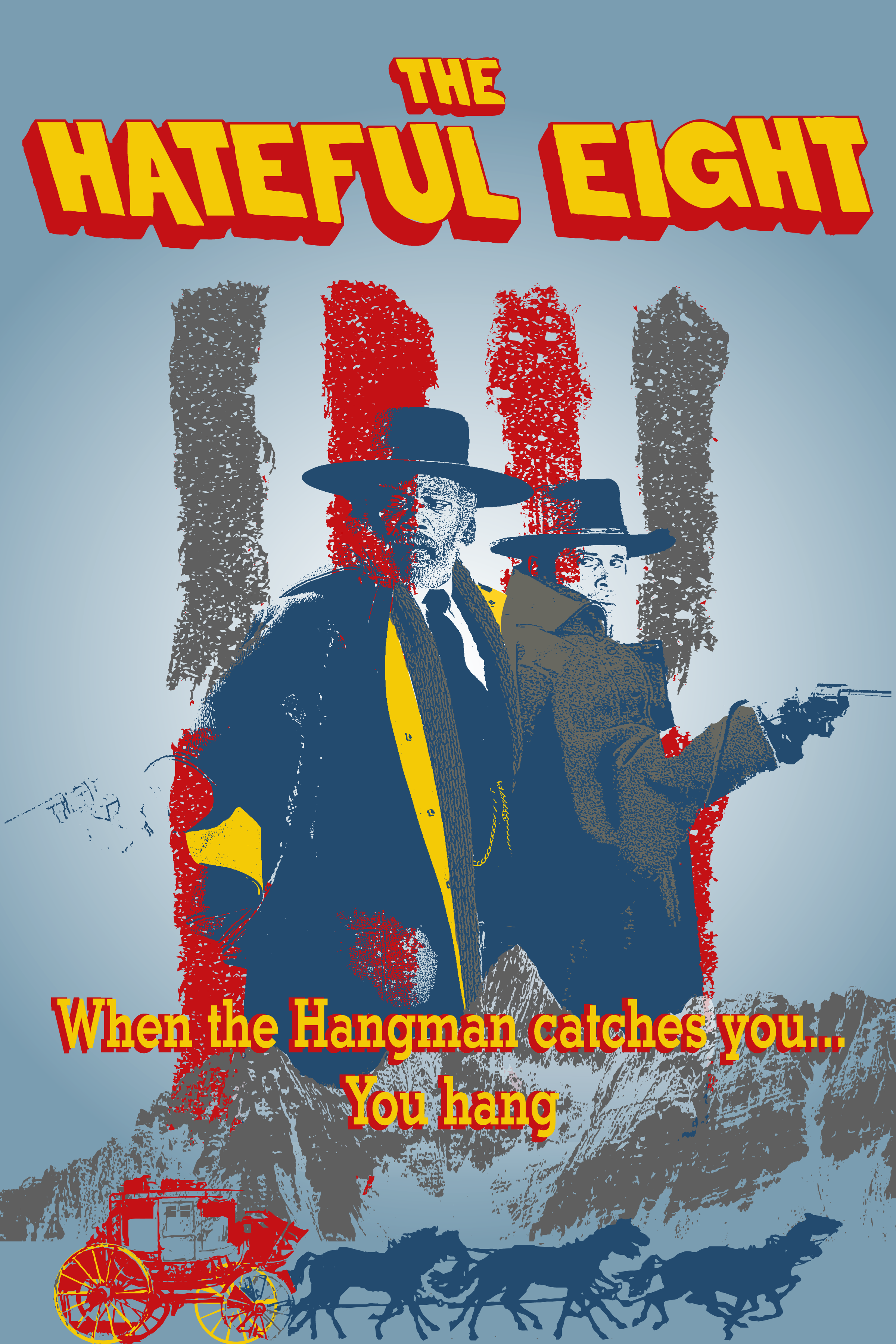 Poster 4! The Hateful Eight | Scrolller
