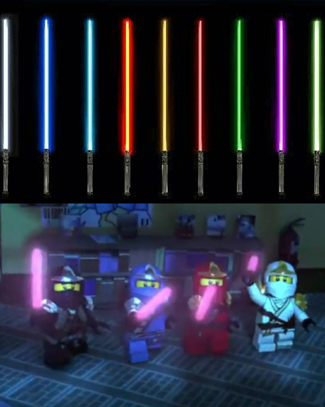 Posting a Ninjago pop culture reference every day: Day 3- In season 2 episode 5 the ninja use ...