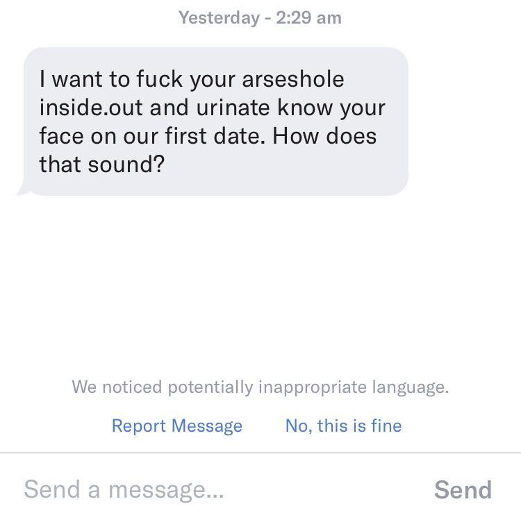 “potentially inappropriate” yeah.. i’d say so | Scrolller