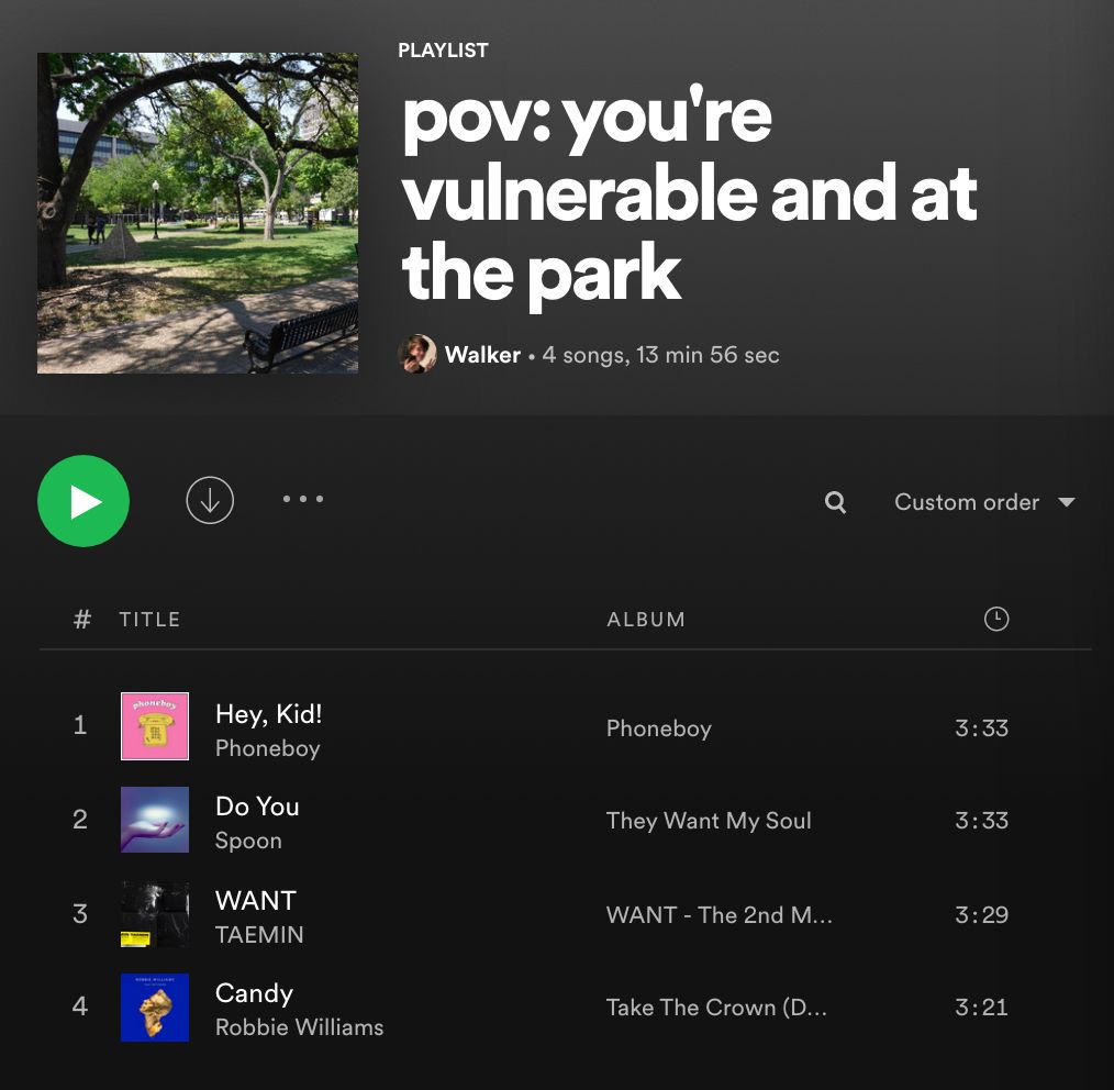Pov: you're vulnerable and at the park | Scrolller