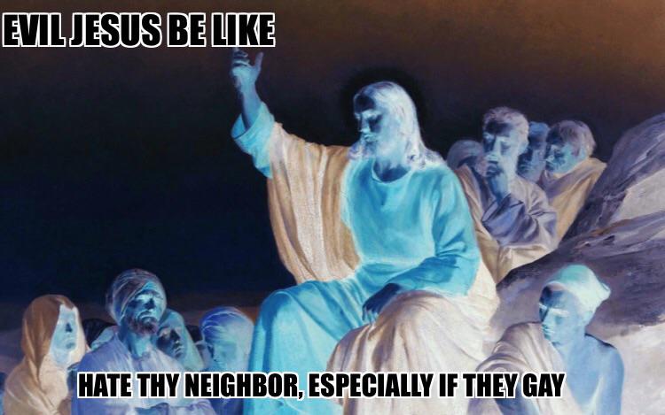 Praise evil Jesus | Scrolller