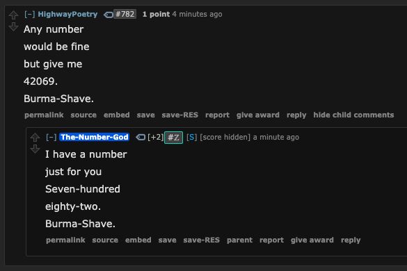 Praise the Number God, for gracing us with this poetry. | Scrolller