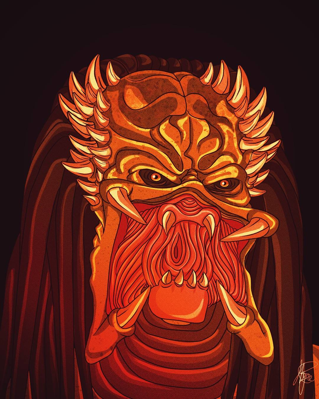 Predator Fan Art Hope You All Like Scrolller