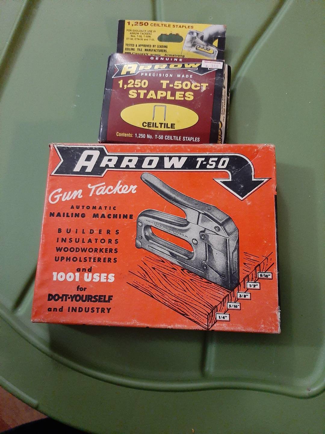 Pretty cool to see that Arrow hasn't changed anything about their stapler. | Scrolller