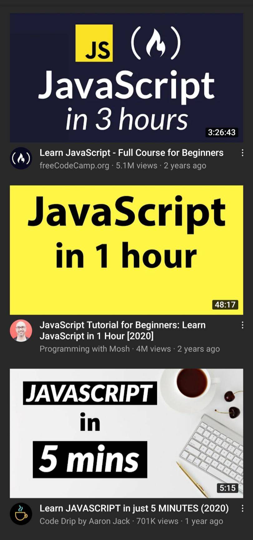 Pretty good, now who can teach me Javascript in 30 seconds | Scrolller