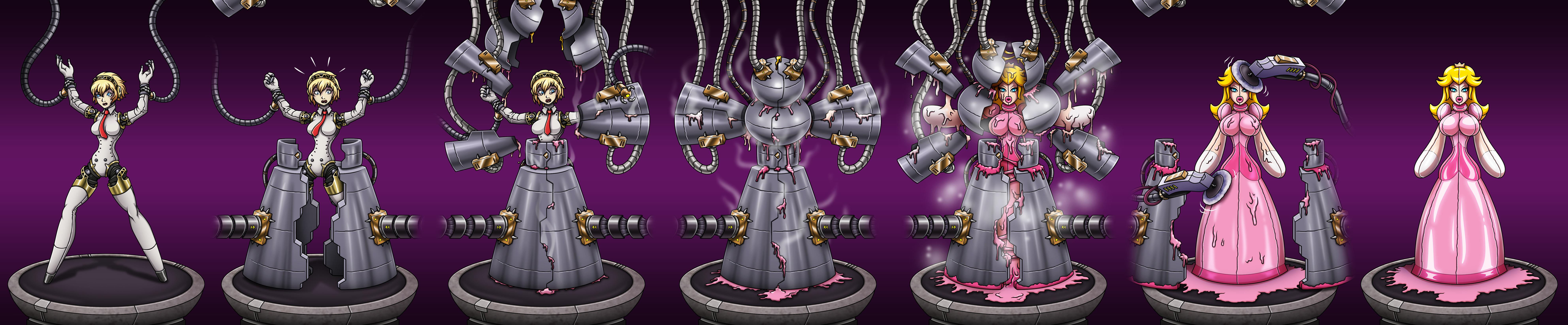 Princess Aigis [F Android -> F Inanimate inflatable Princess peach doll] by Re-Maker | Scrolller