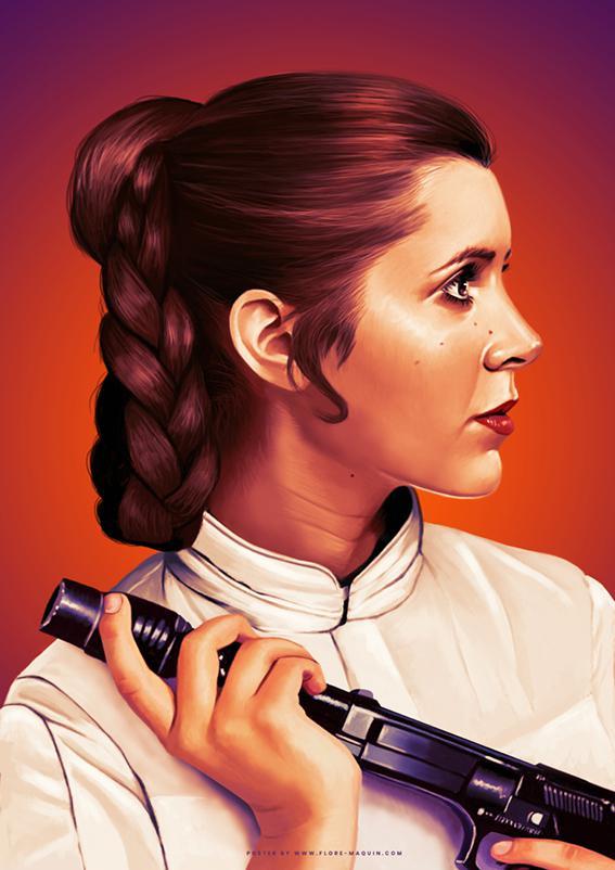 Princess Leia by Flore Maquin | Scrolller