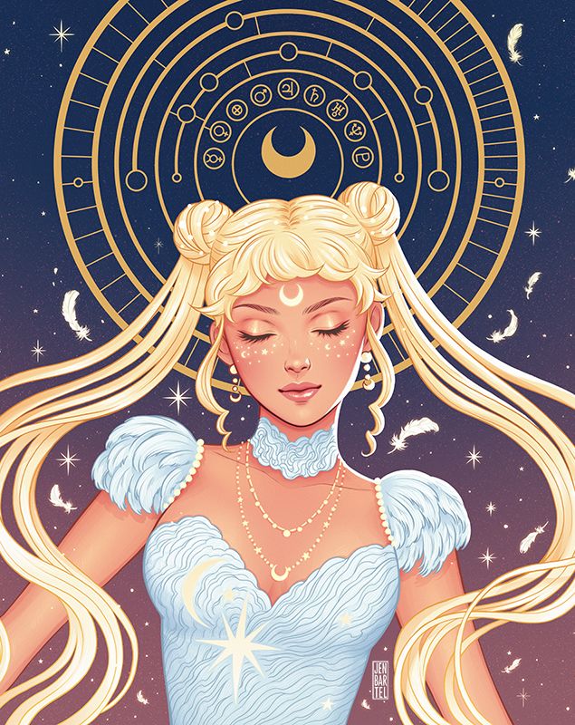 Princess Serenity by Jen Bartel | Scrolller