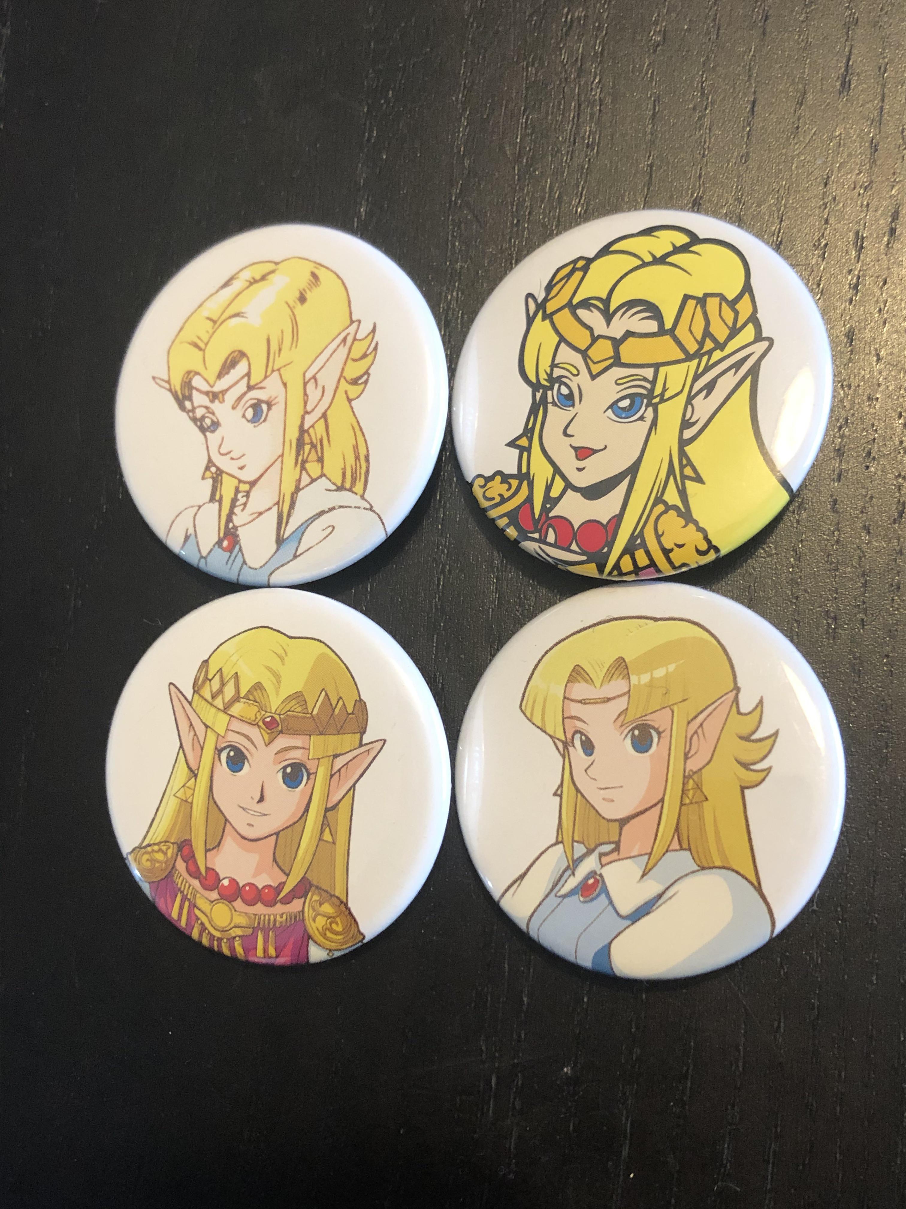 Princess Zelda Pins :) | Scrolller