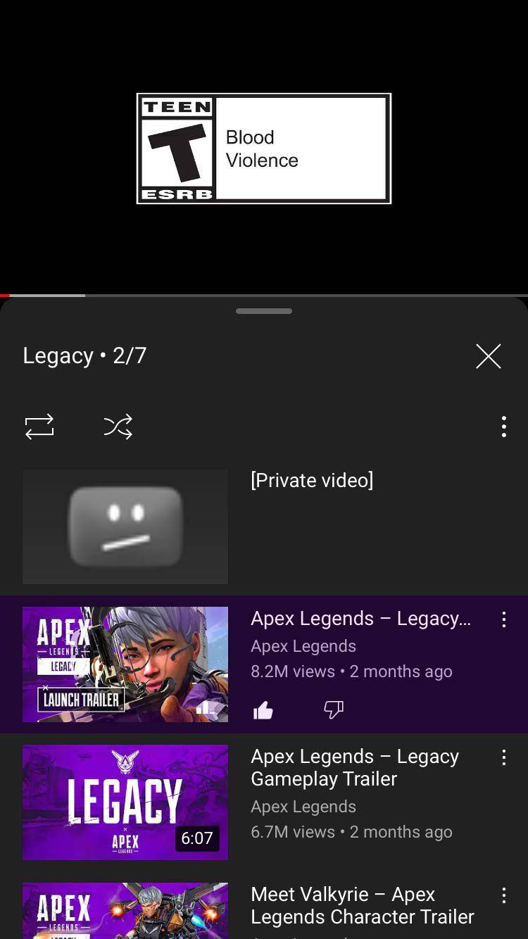 Private Video on the official YT channel. Thrill seeker event trailer soon? Tomorrow maybe ...