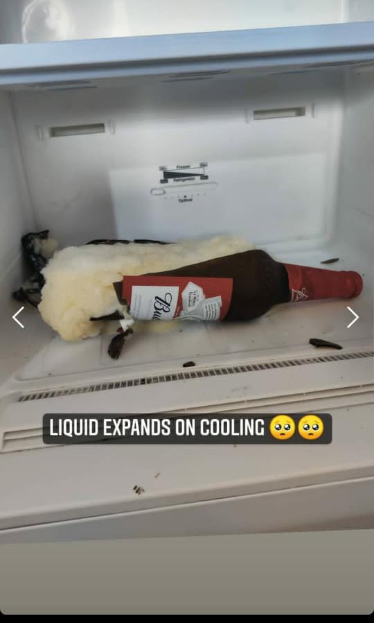 Pro tip: never keep beer in the deep freezer | Scrolller