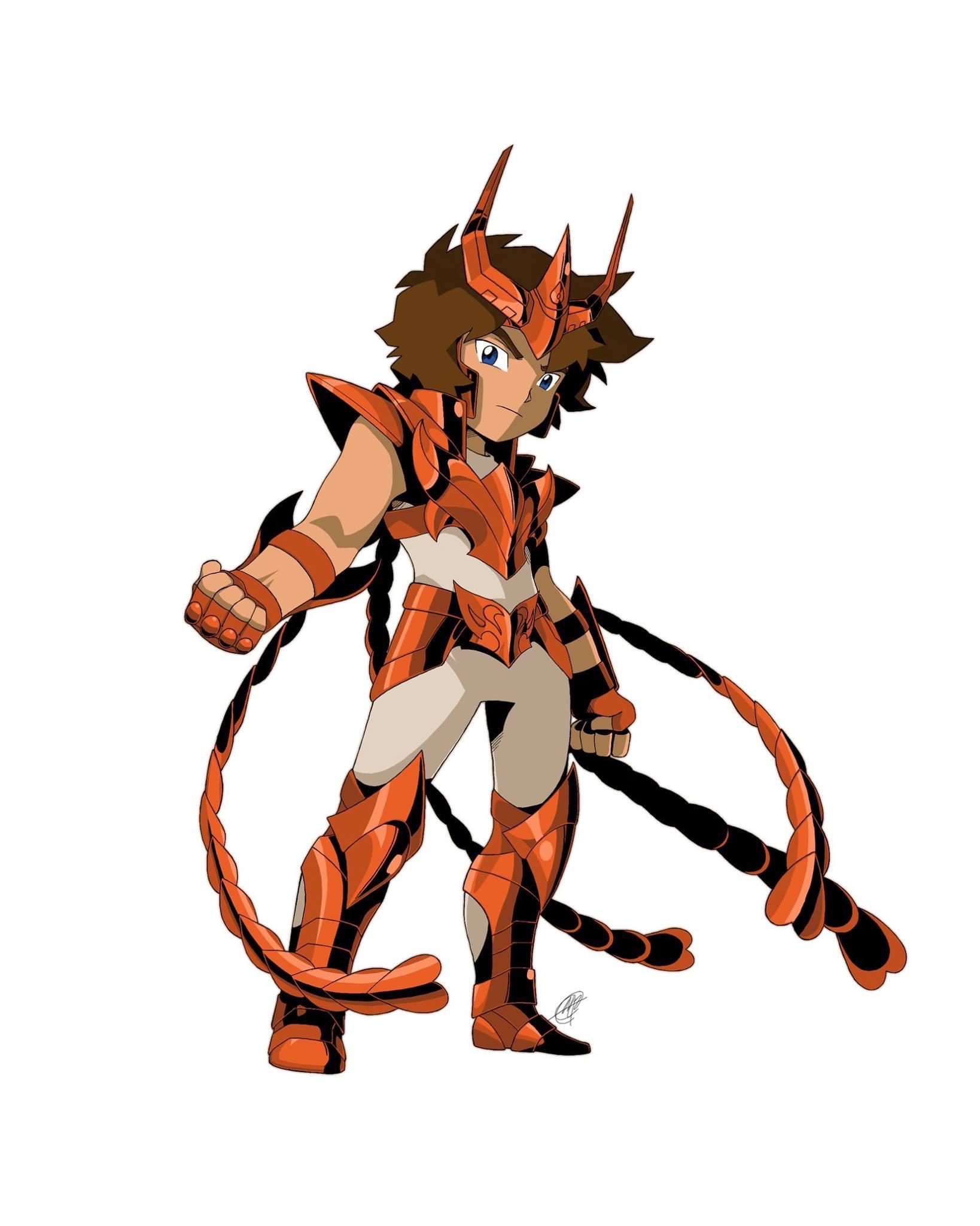 Probably one of my best fanarts, Phoenix Ikki, tried to... sorta make him look his age lol ...