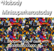 Probally the biggest endgame minifig showcase on youtube | Scrolller