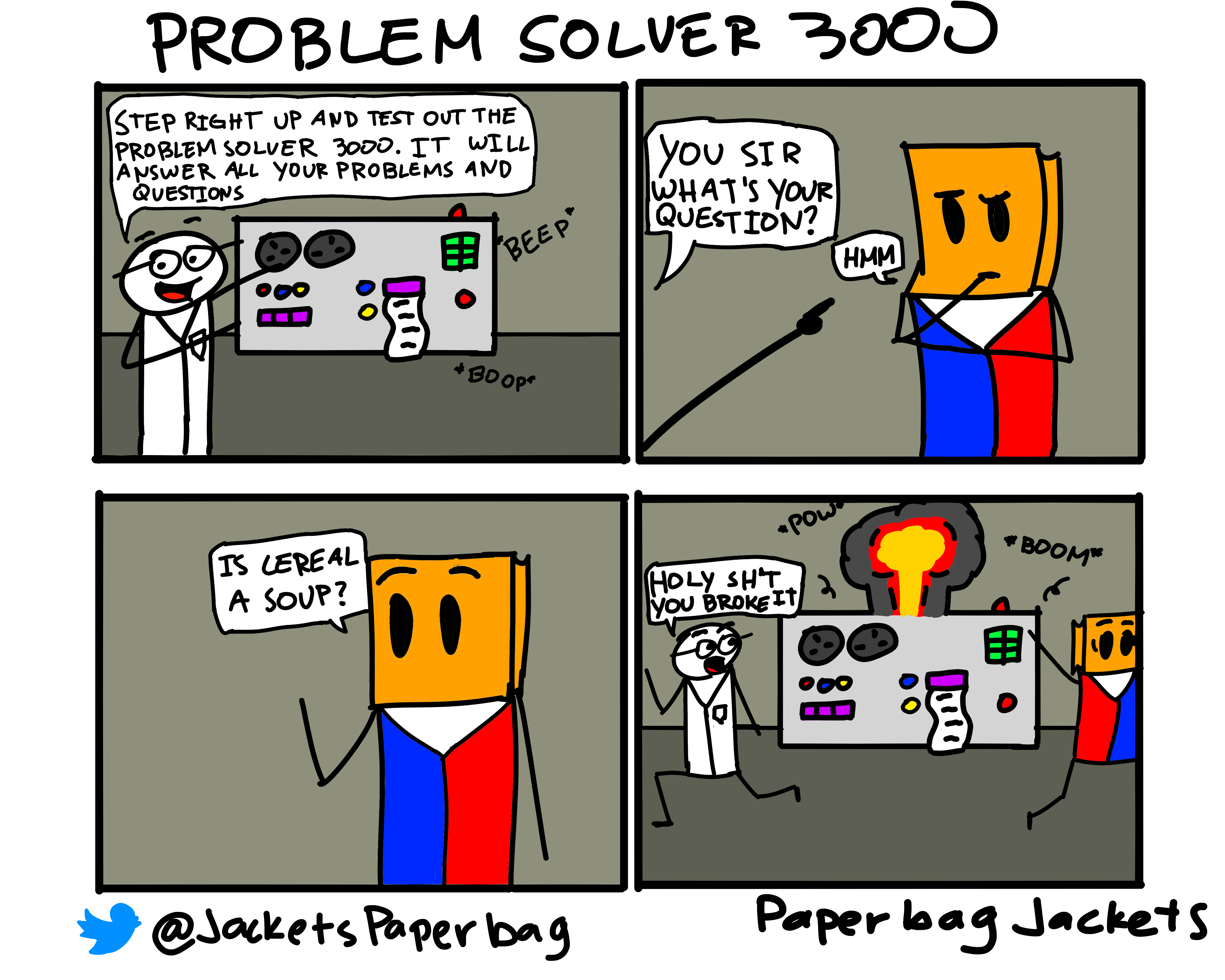 Problem Solver 3000 [OC] | Scrolller
