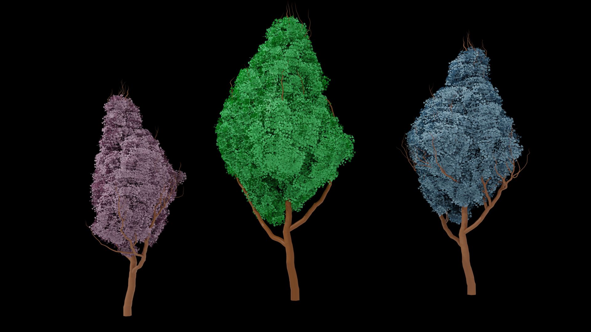 Procedural Stylised Trees - Houdini | Scrolller