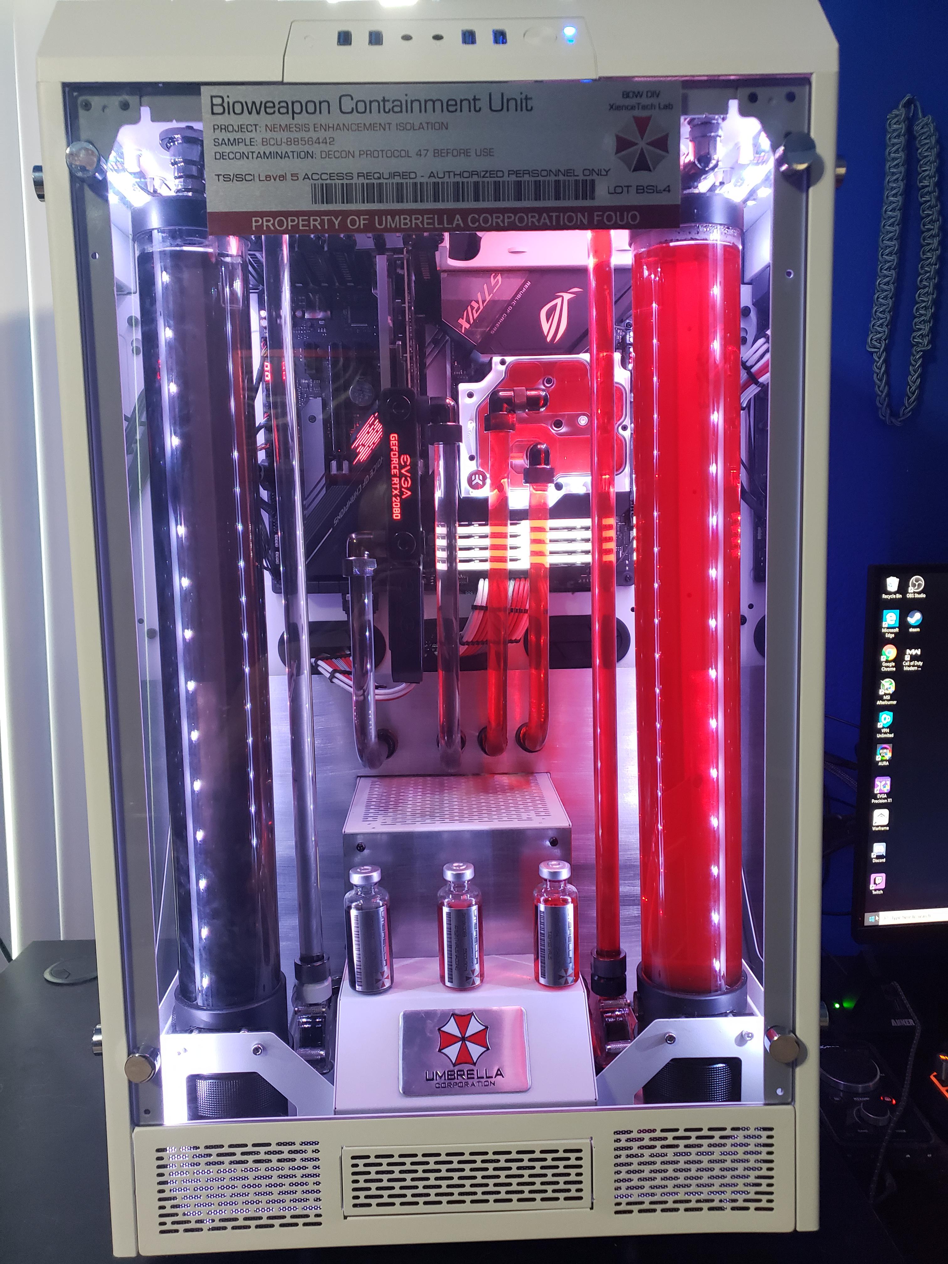 Project Nemesis is active. First personal Water cooler build complete. | Scrolller