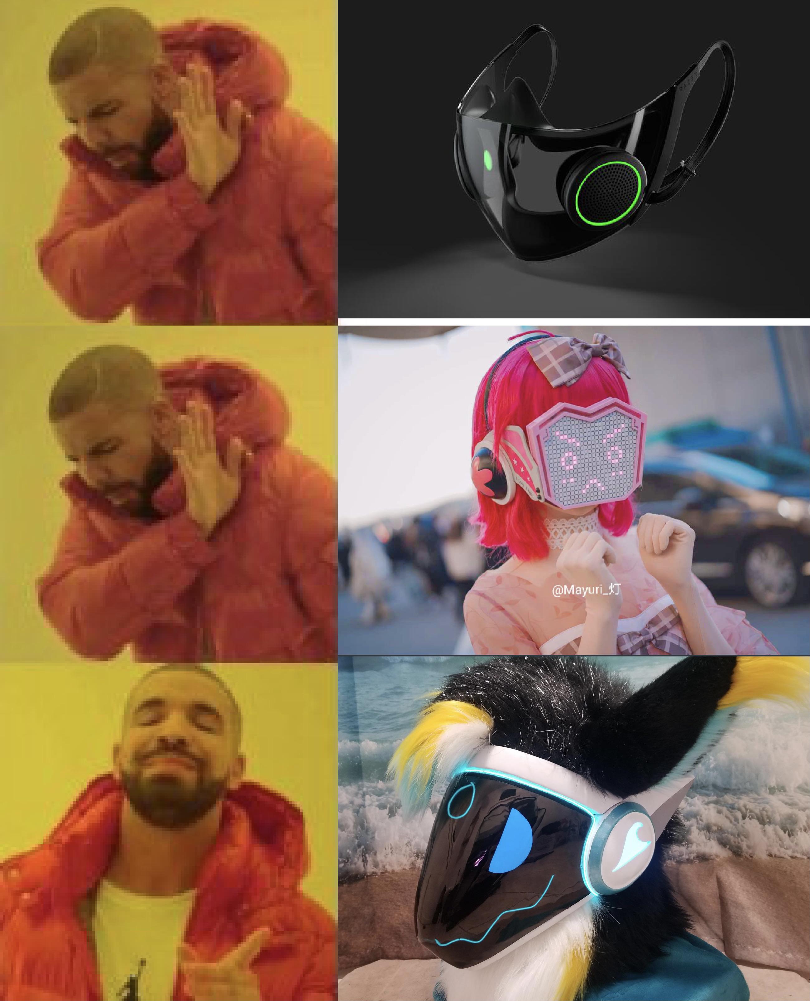 Protogen irl | Scrolller