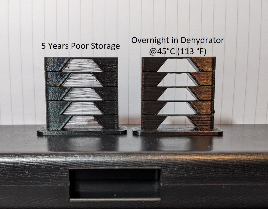 PSA: Dry your filaments!! | Scrolller